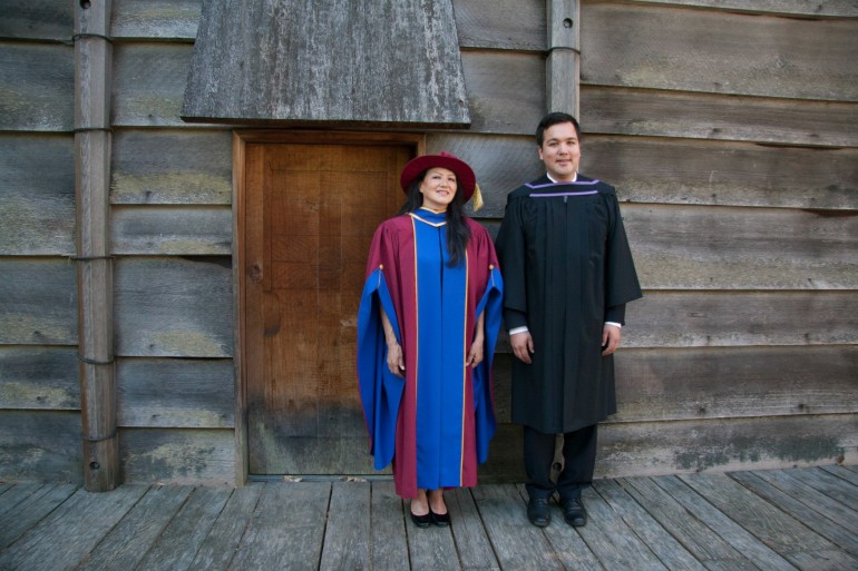 First Nations mother and son graduate from UBC together - Indigenous Portal